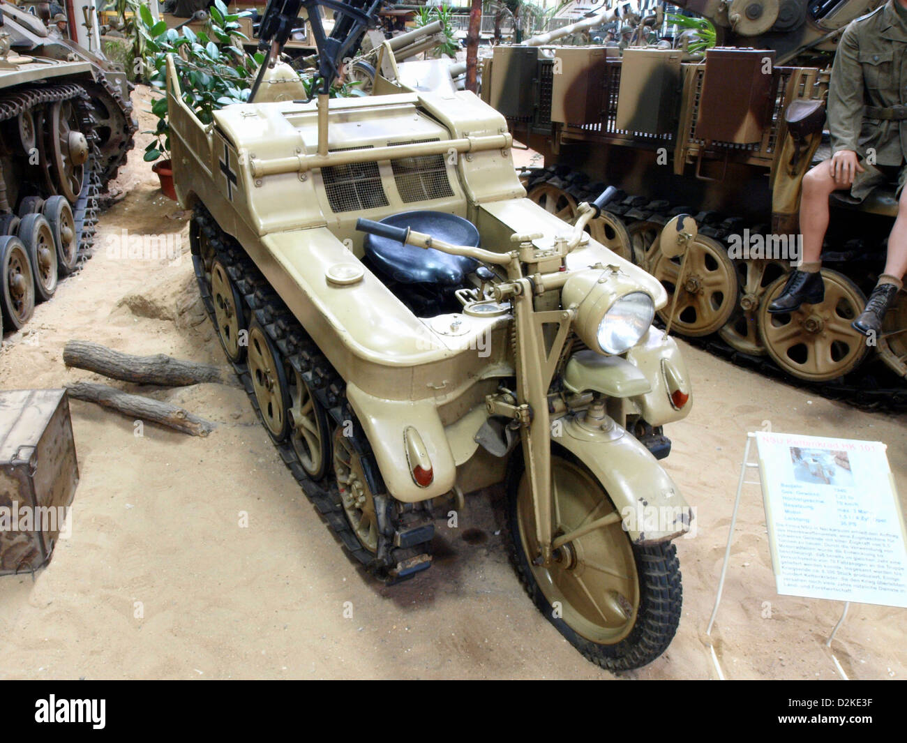 The NSU HK101, a historic vehicle, displayed at the Sinsheim Auto and ...