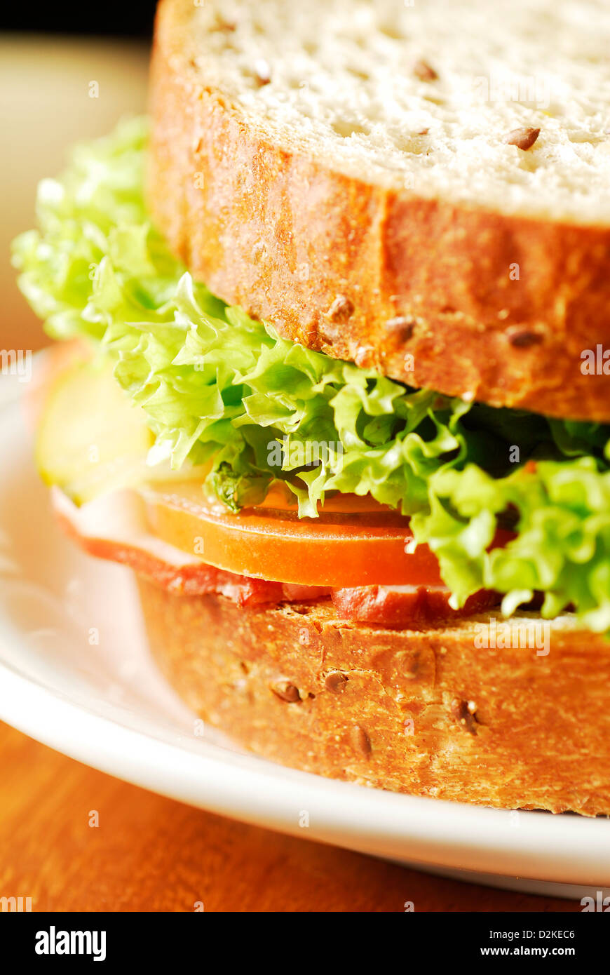 Sandwich slice hi-res stock photography and images - Alamy