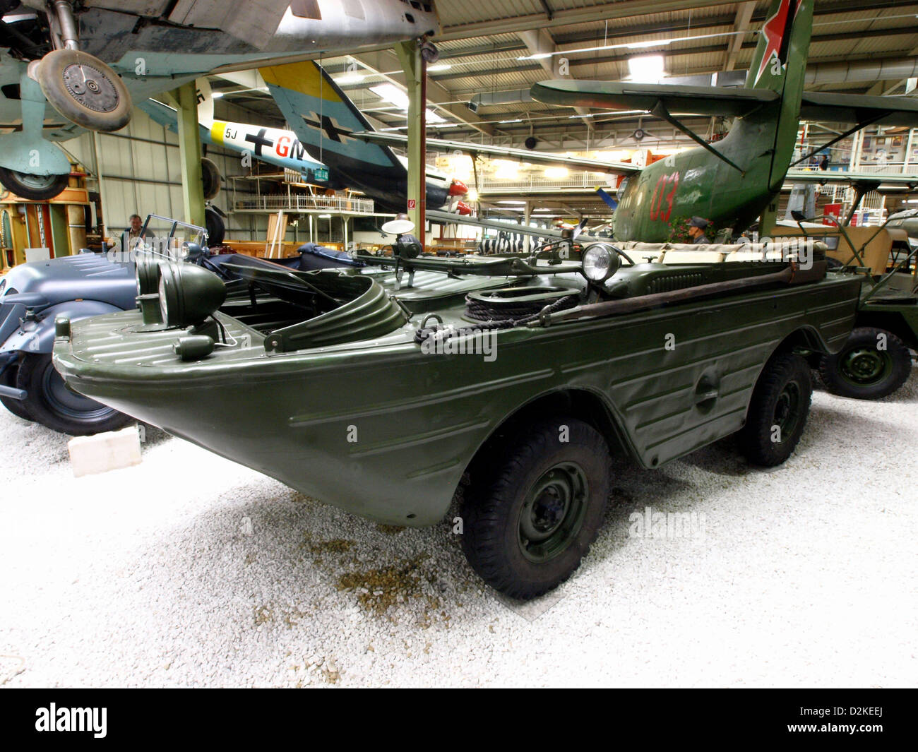 The GAZ 46 is a Soviet-era amphibious vehicle used for both land and ...