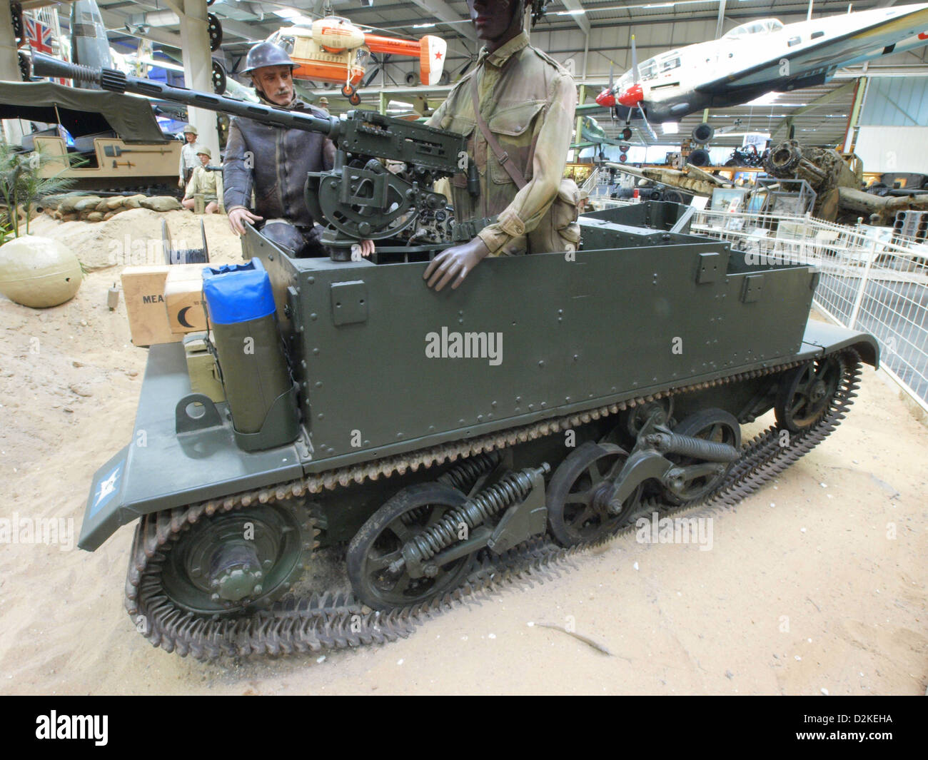 The Bren Carrier is a British armoured vehicle used during World War II ...