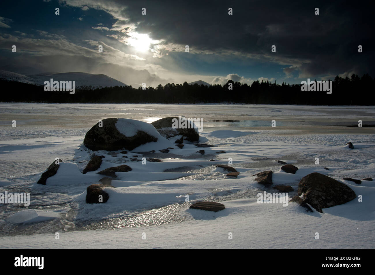 Loch morlich winter hi-res stock photography and images - Alamy
