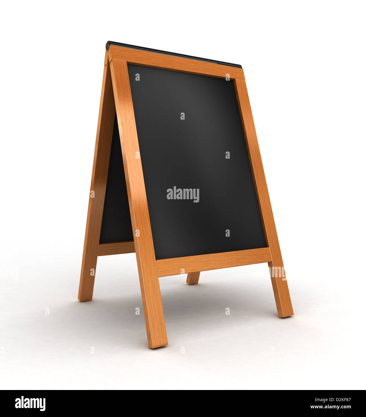 3d wooden board isolated Stock Photo - Alamy