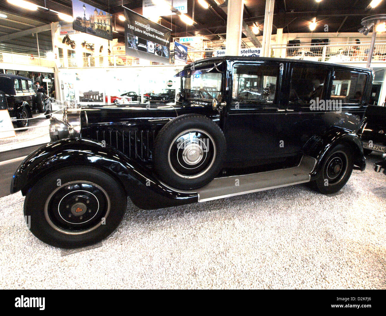 The Maybach W5 SG is a luxury car produced by Maybach in the early 20th ...