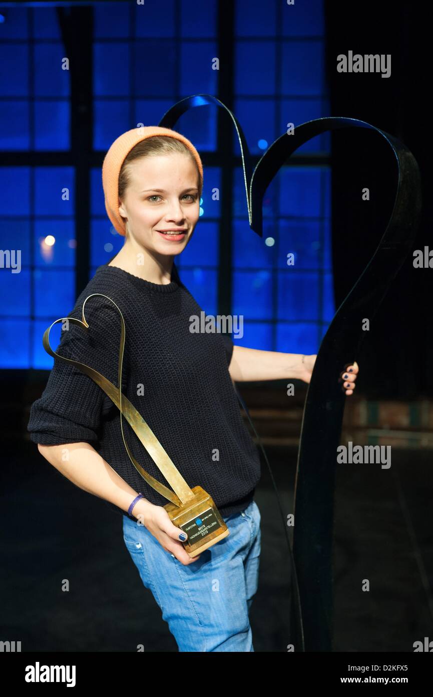 Jasna Fritzi Bauer is honored with the prize for best young actress for ...