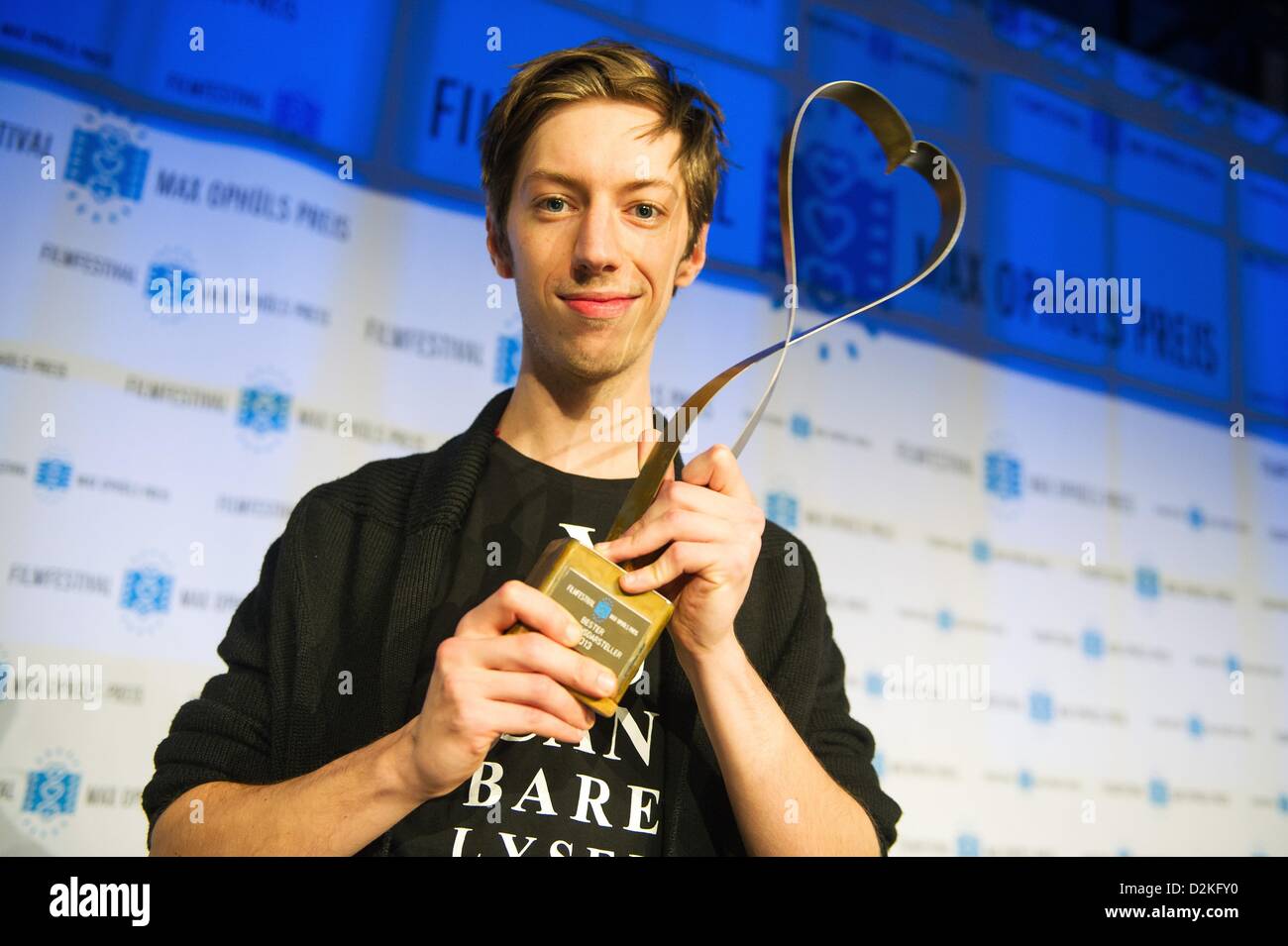 Max Mauff is honored with the prize for best young actor for his role ...