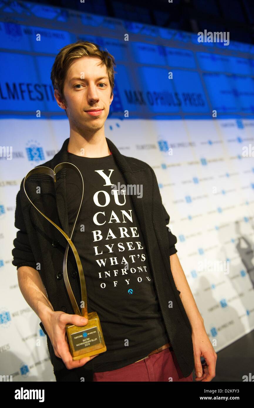 Max Mauff is honored with the prize for best young actor for his role ...