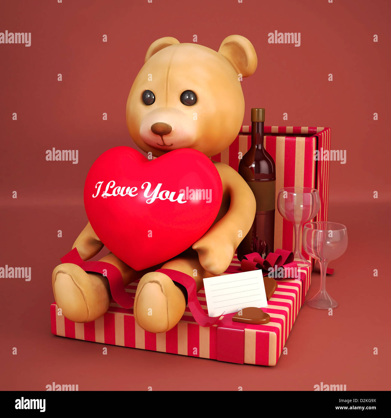 Valentines day love couple teddy hi-res stock photography and images ...