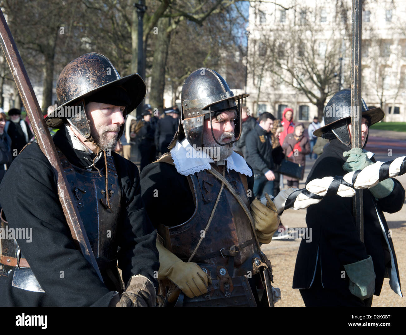 The English Civil War Society parades in central London to mark the ...
