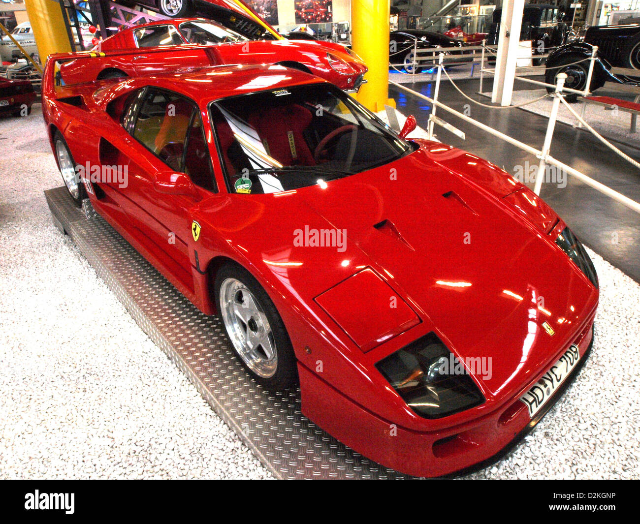 The Ferrari F40, introduced in 1987, is a legendary supercar renowned ...