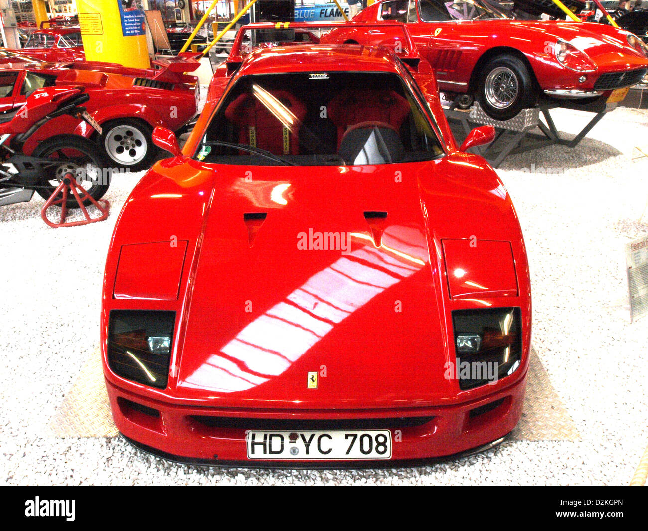 The Ferrari F40, introduced in 1987, is a legendary sports car known ...