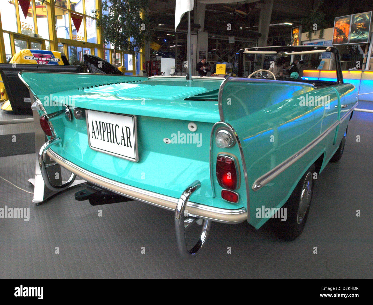 The Amphicar, produced by Eurocar, is a unique amphibious vehicle that ...