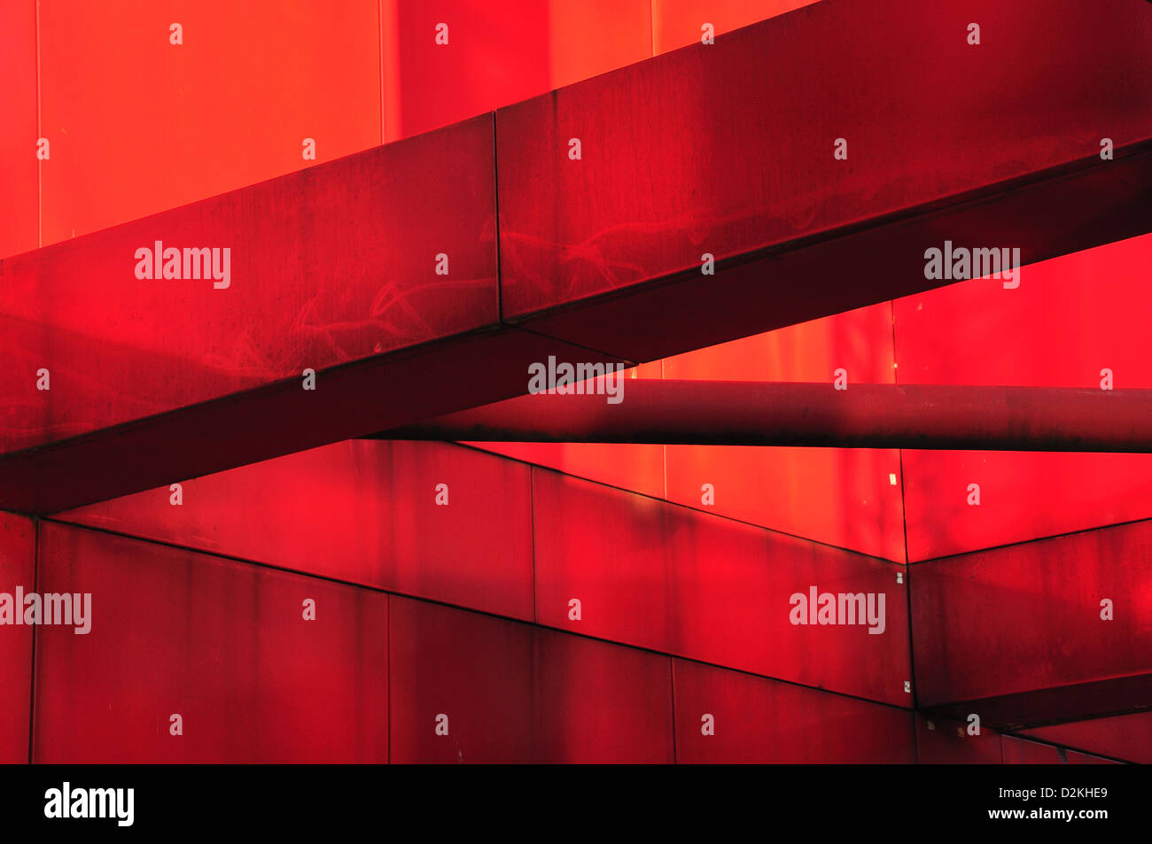 Red Metal Beams High Resolution Stock Photography and Images - Alamy