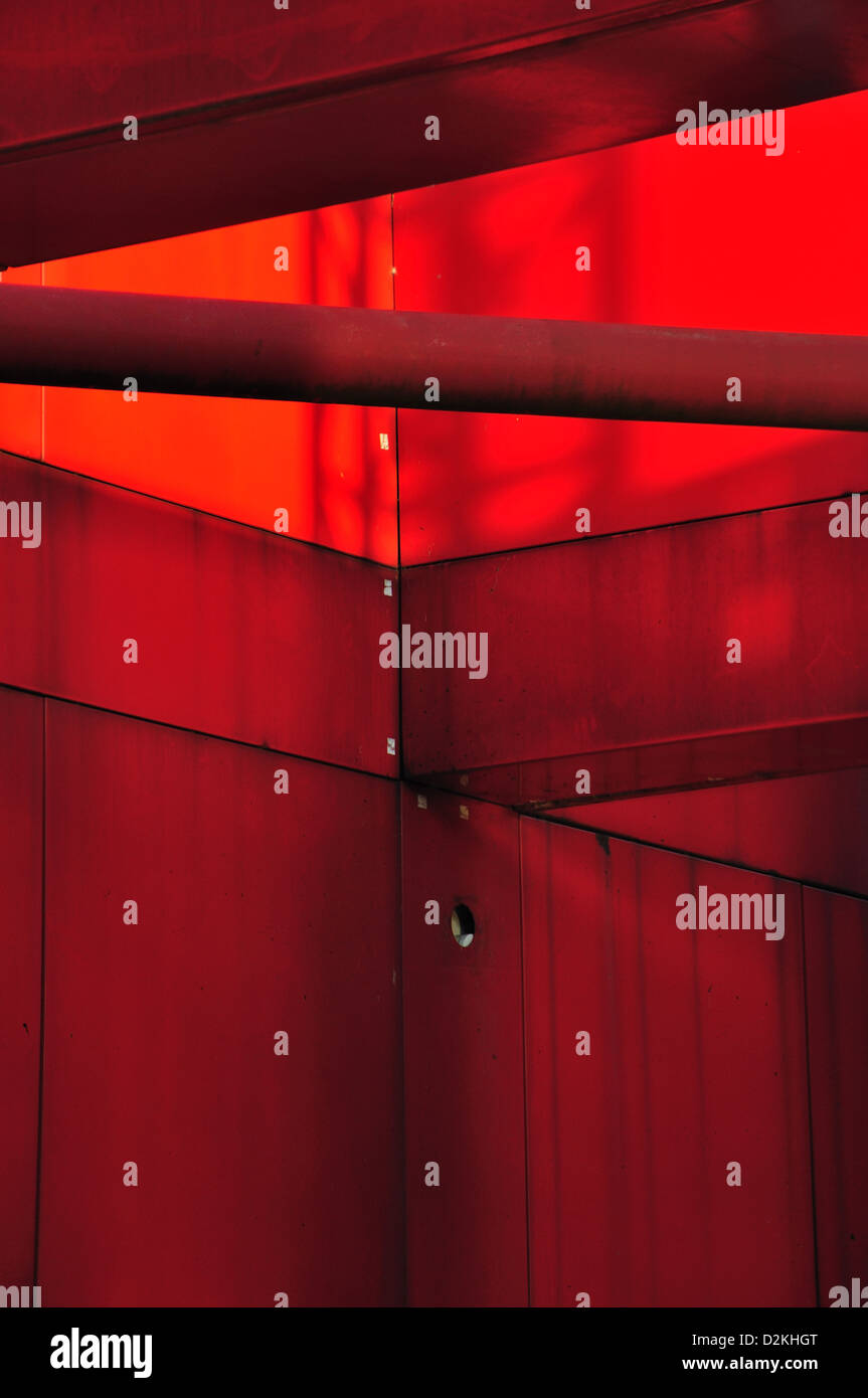 Red Metal Beams High Resolution Stock Photography and Images - Alamy