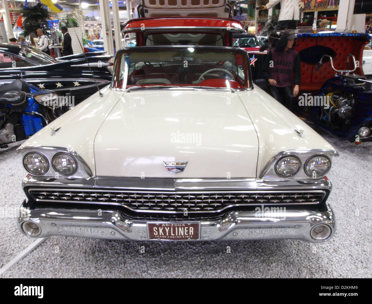 The 1959 Ford Skyliner is a classic convertible known for its ...