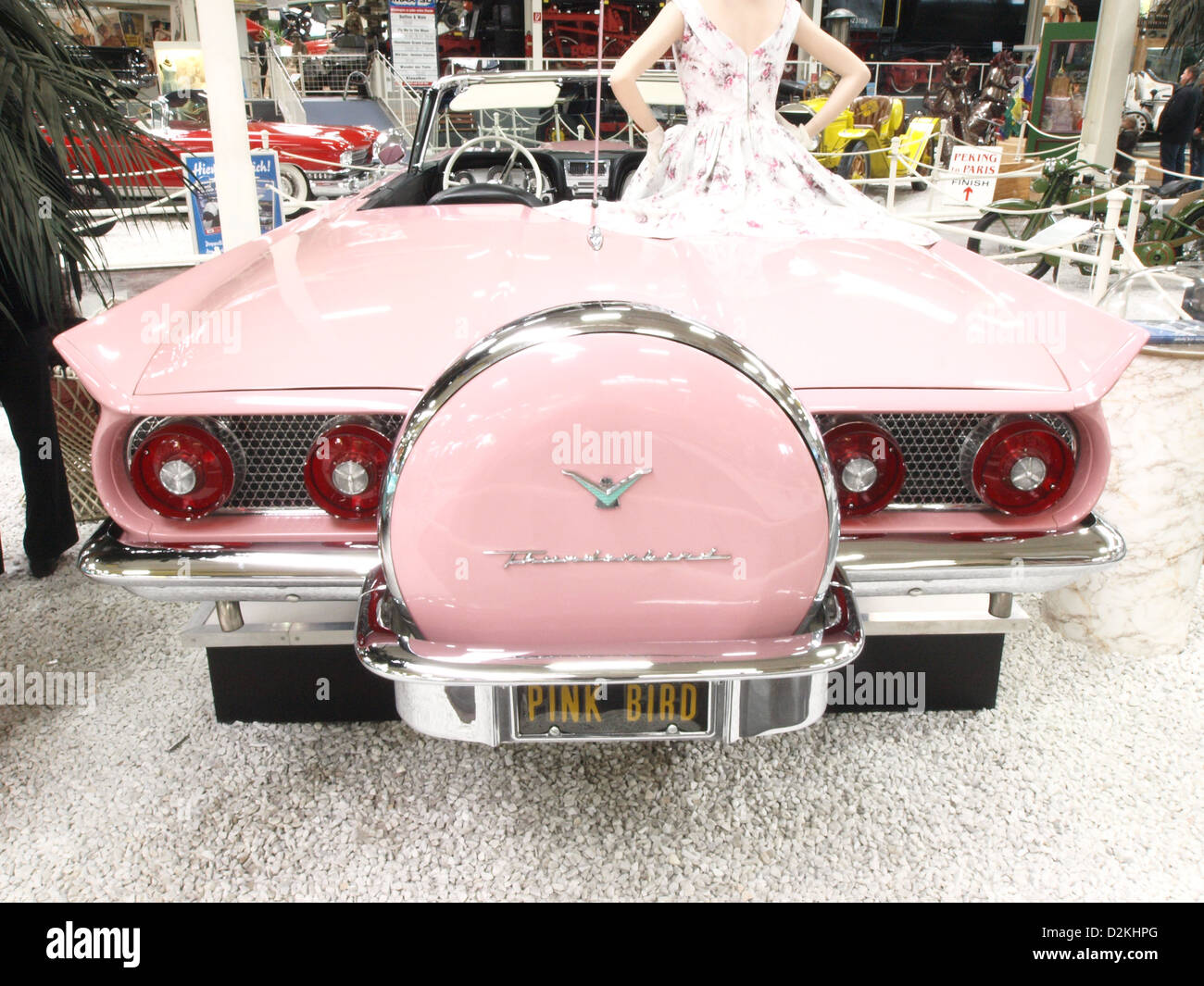 1958 Ford thunderbird Convertible Stock Photo - Alamy