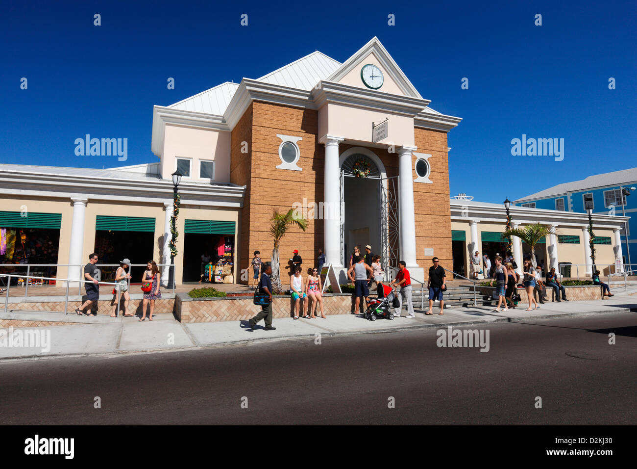 Nassau Straw market Stock Photo - Alamy