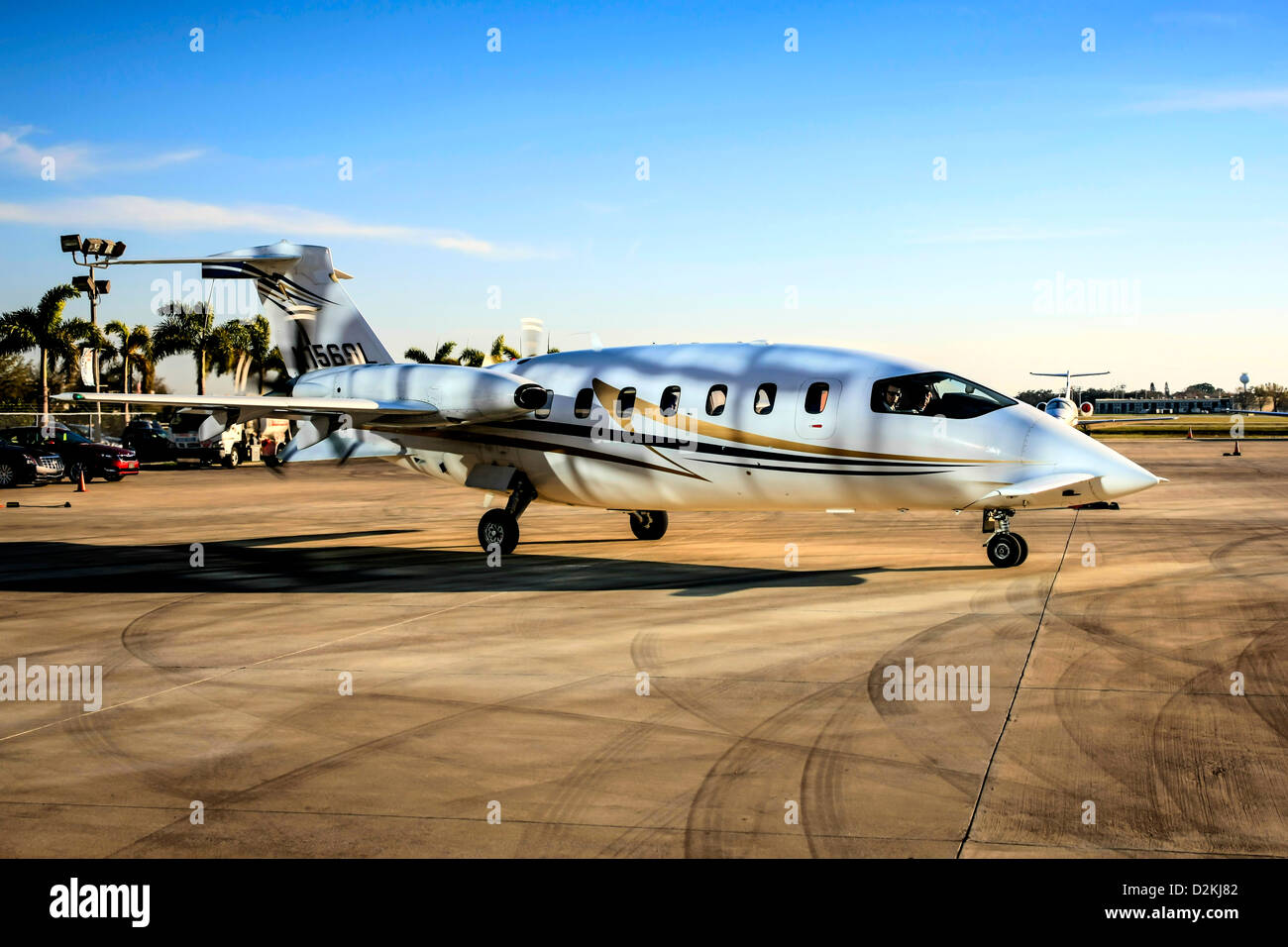 Piaggio P180 Avanti at Sarasota Airport Florida Stock Photo - Alamy