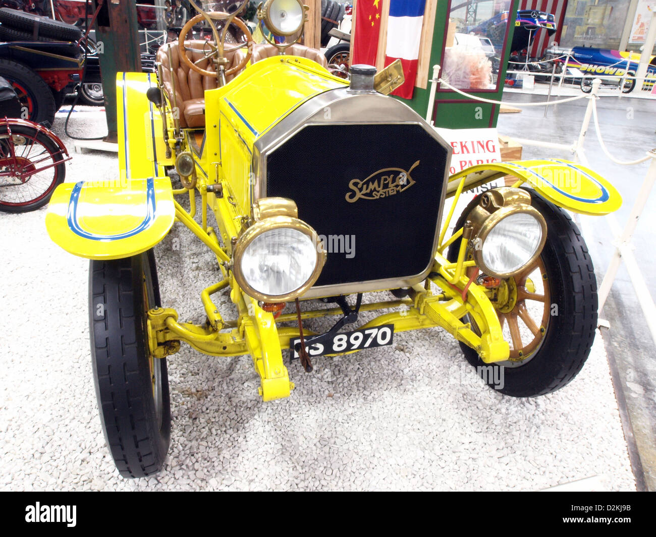 The 1912 American La France Simplex is a vintage fire truck known for ...