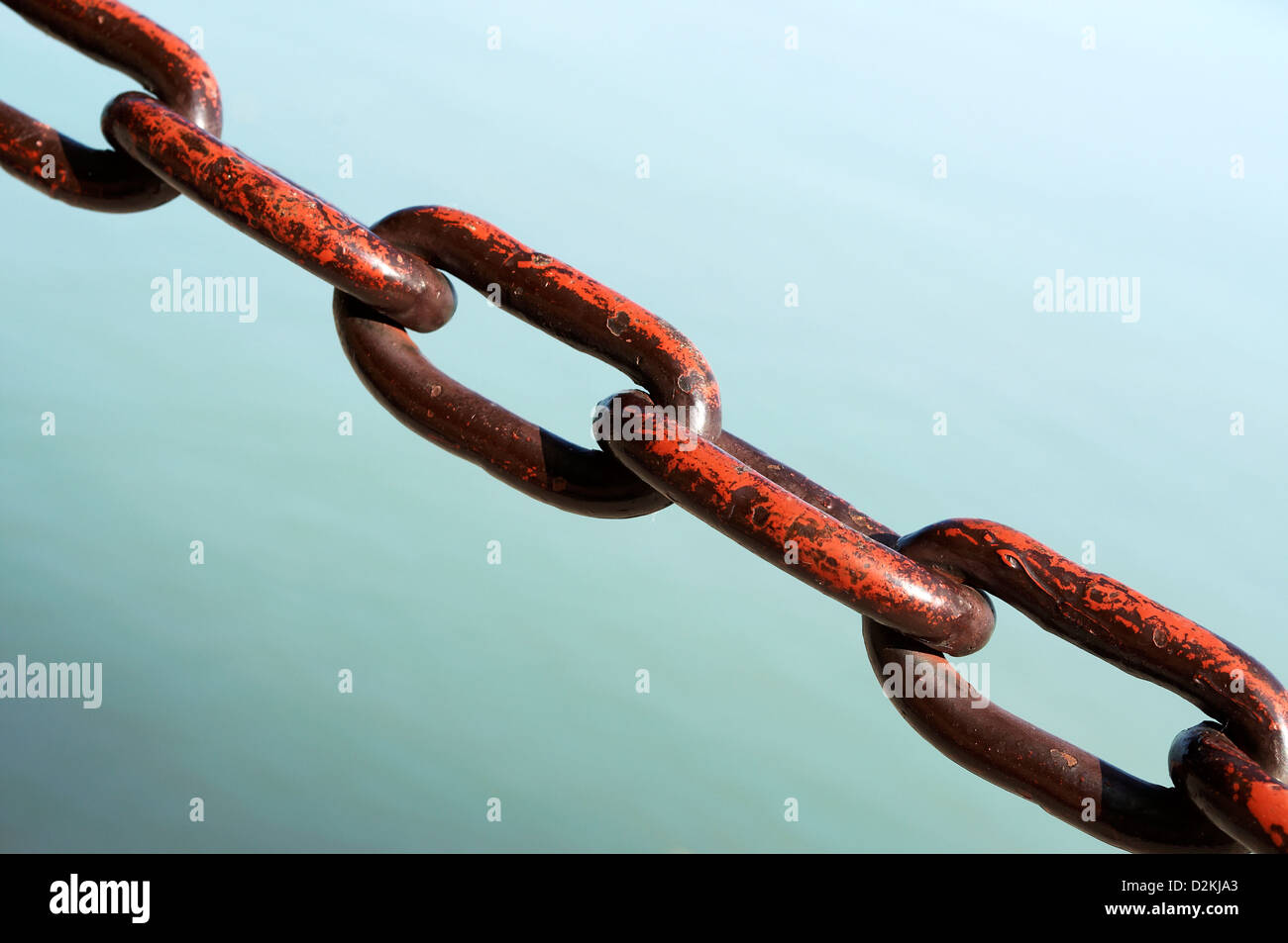 Metal chain of ship hi-res stock photography and images - Alamy