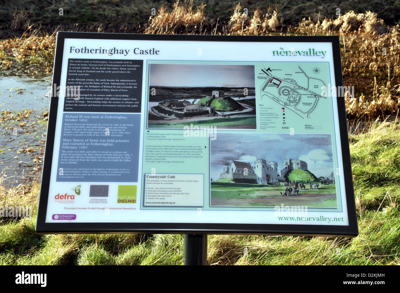 Fotheringhay castle hi-res stock photography and images - Alamy