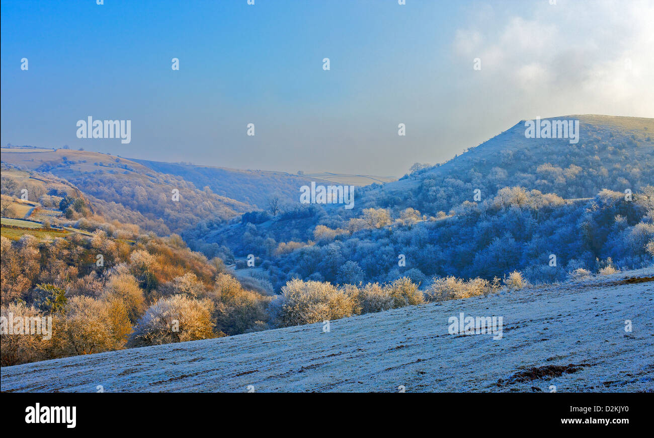 The Manifold valley in winter Stock Photo - Alamy
