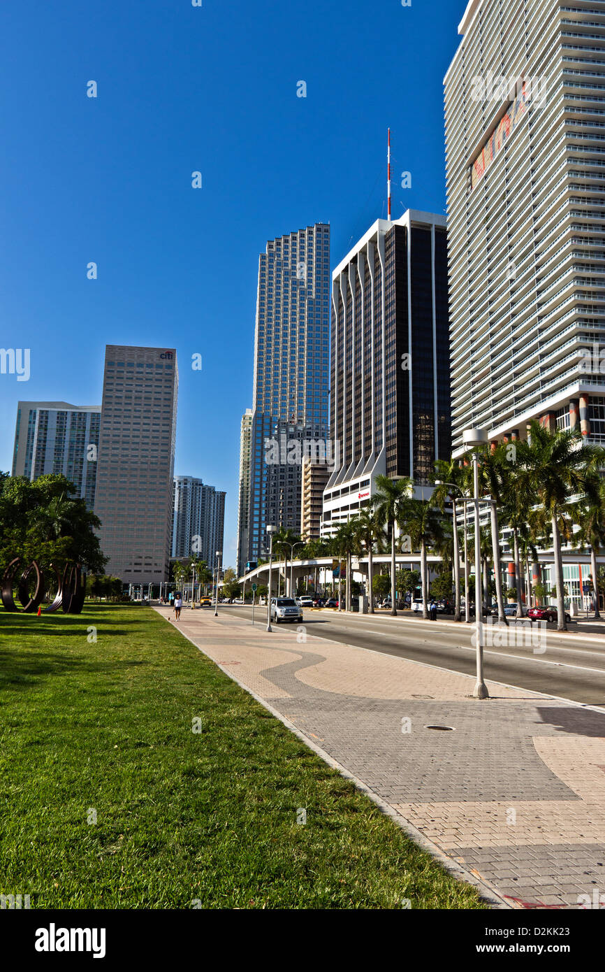 Bayfront park biscayne boulevard hi-res stock photography and images ...