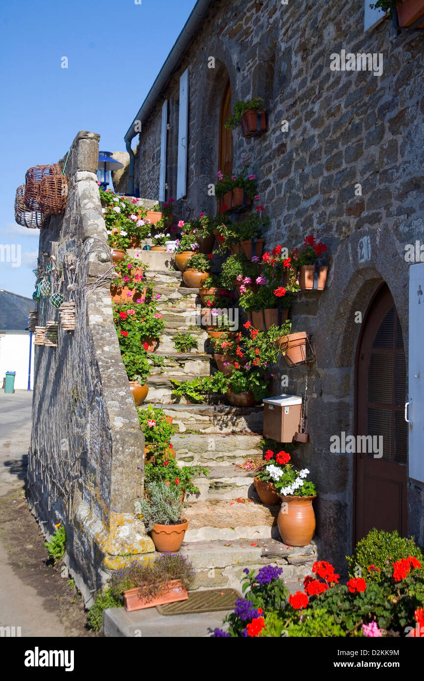 Le Conquet Finistere region Brittany France Stock Photo - Alamy