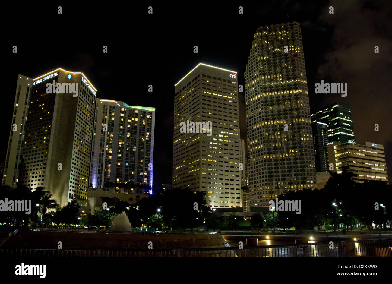 Brickell park florida hi-res stock photography and images - Alamy