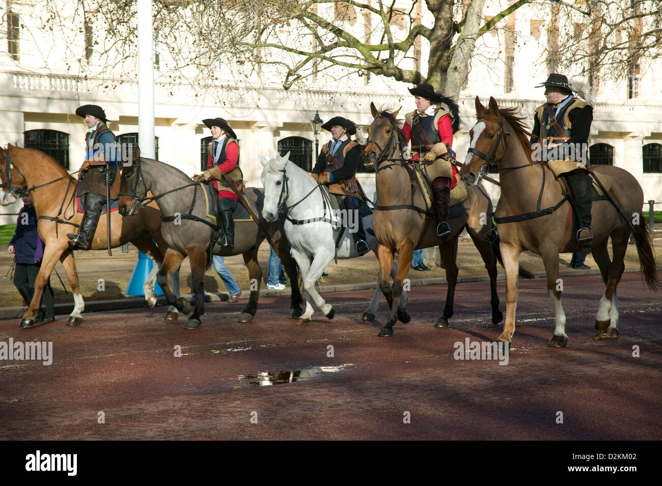 The annual commemoration by The King's Army of the martyrdom of King ...