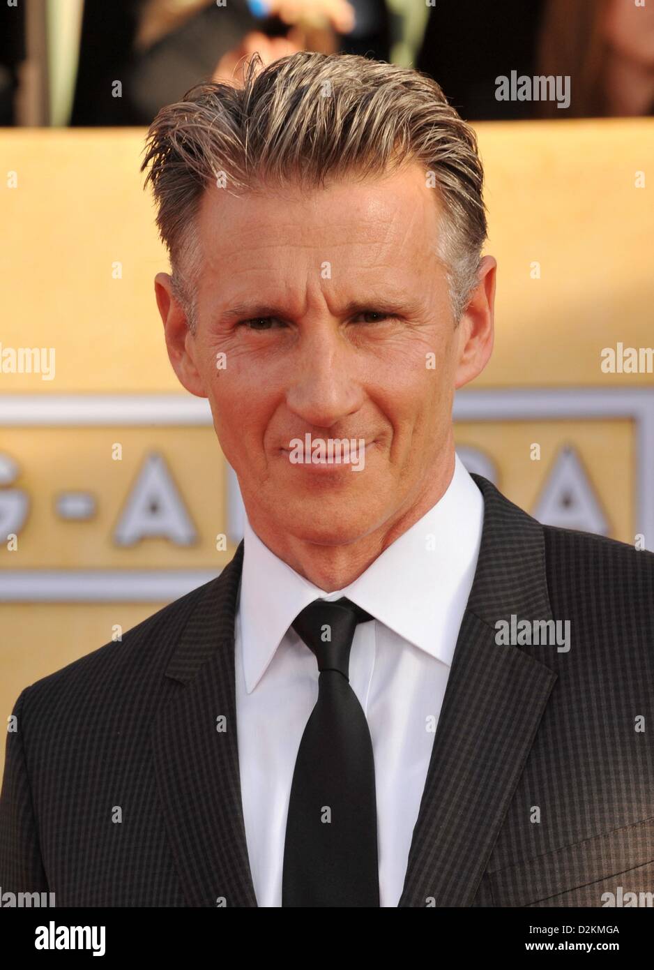 Los Angeles, California. 27th January 2013. Christopher Stanley at arrivals for 19th Annual ...