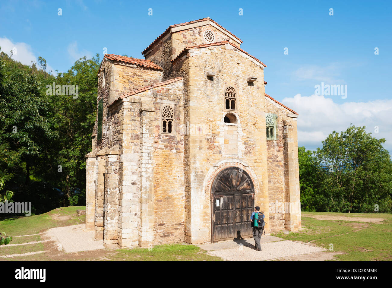 Chapel San Miguel de Lillo, Unesco World Heritage Site, Oviedo, Spain ...