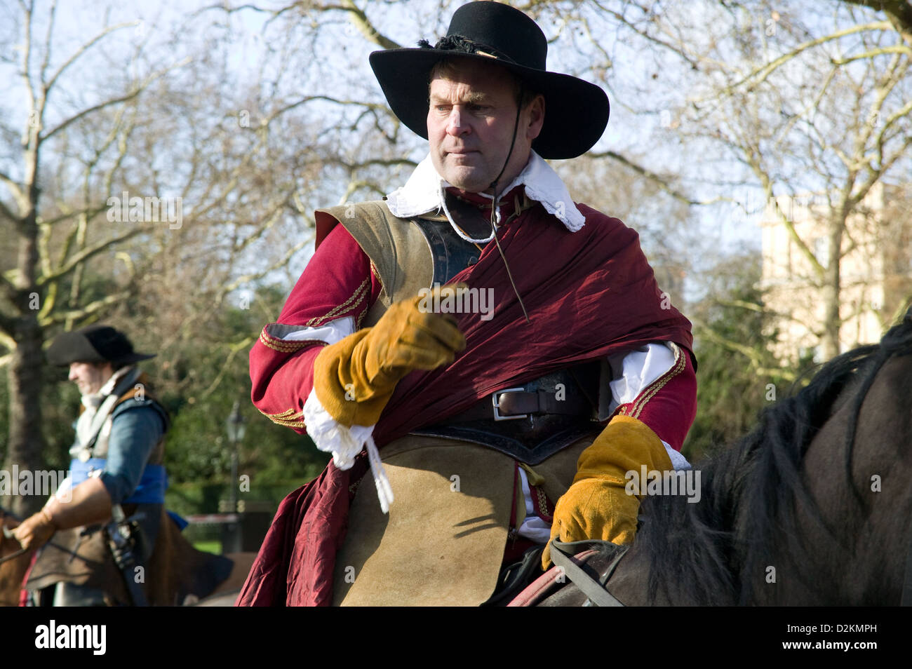 The annual commemoration by The King's Army of the martyrdom of King ...