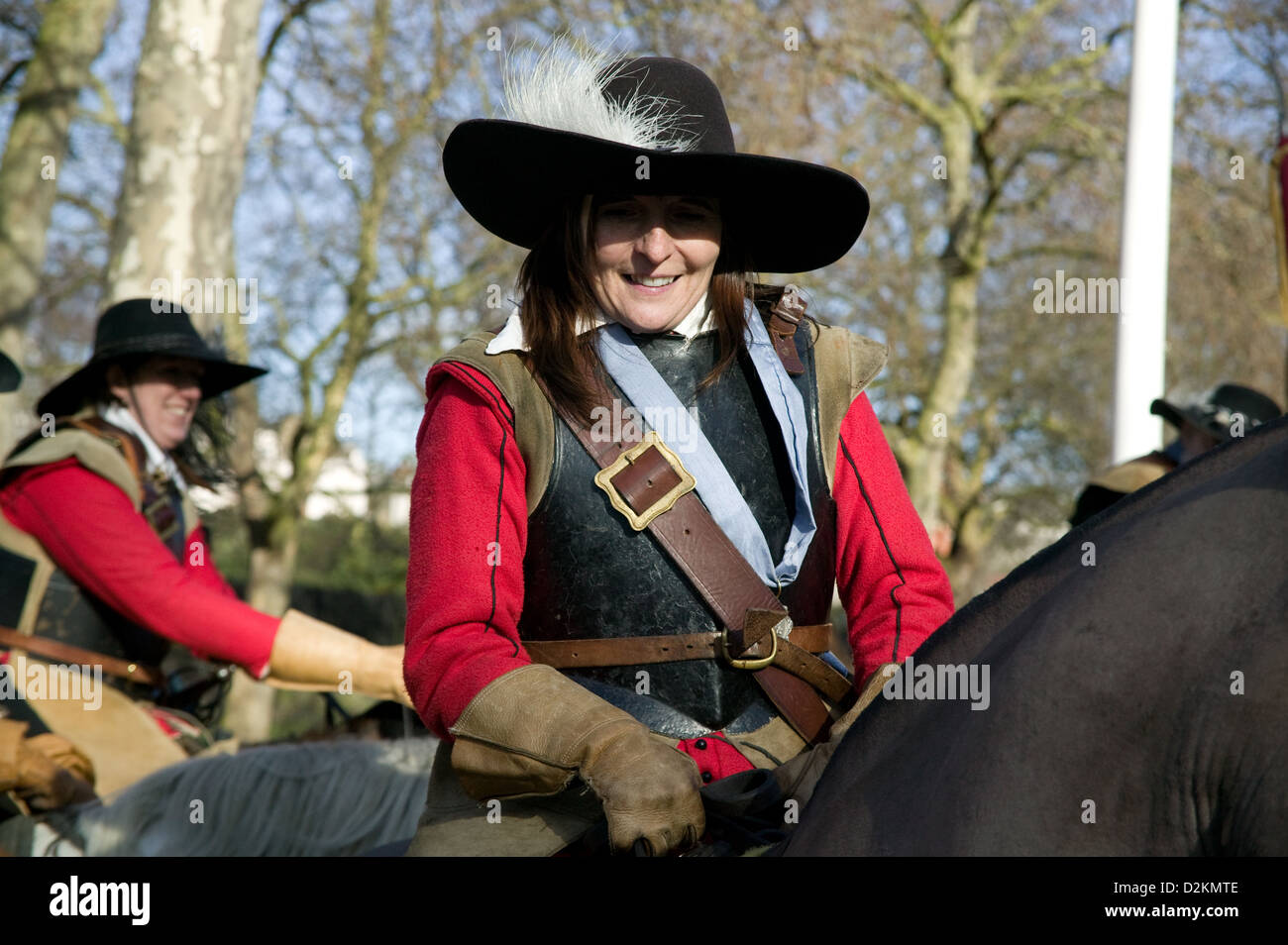 The annual commemoration by The King's Army of the martyrdom of King ...