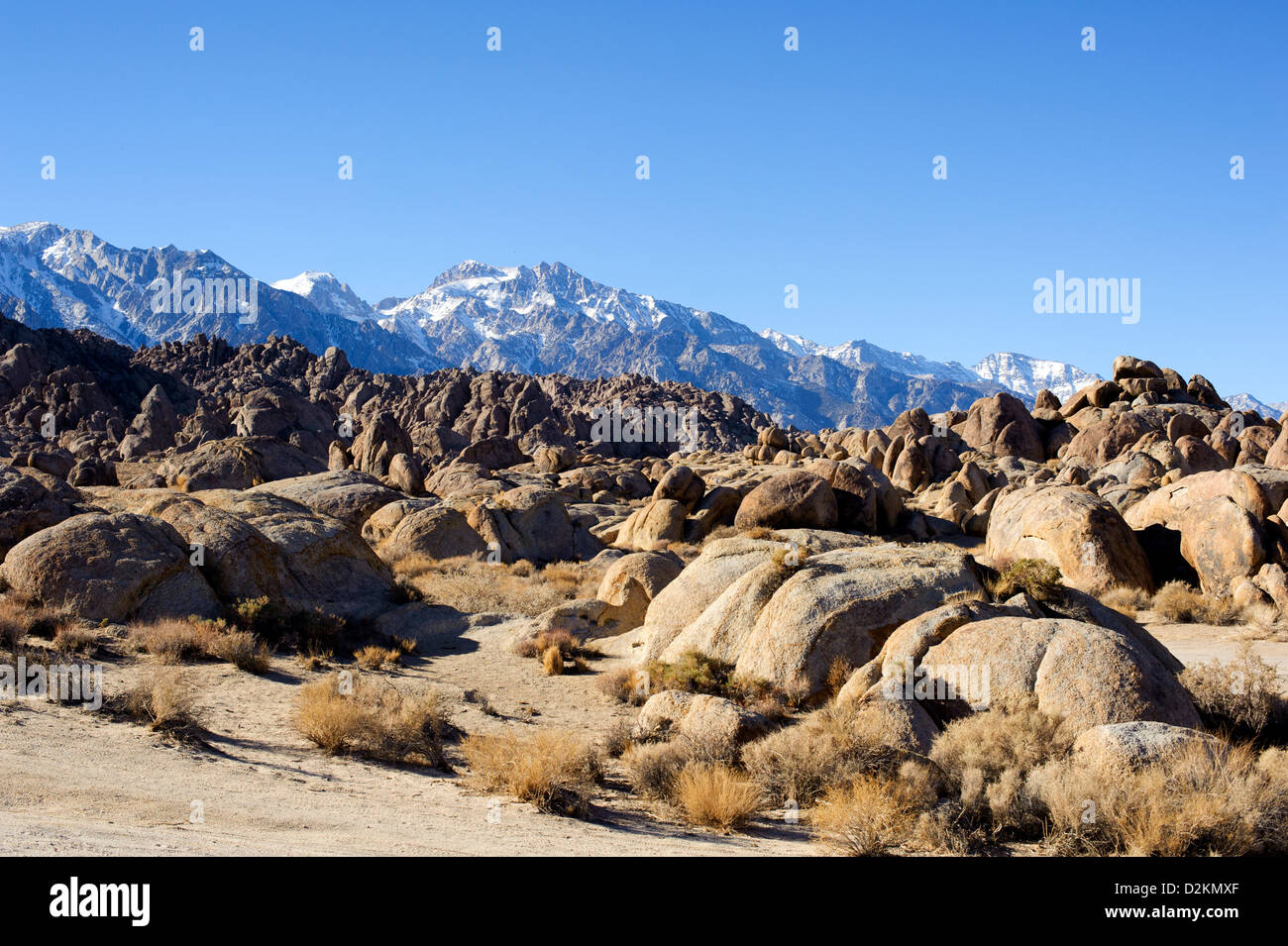 The Alabama Hills near Lone Pine, California, scene of many western ...
