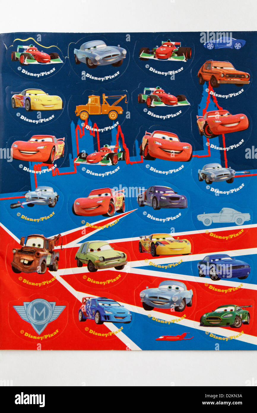 Pixar cars hi-res stock photography and images - Alamy