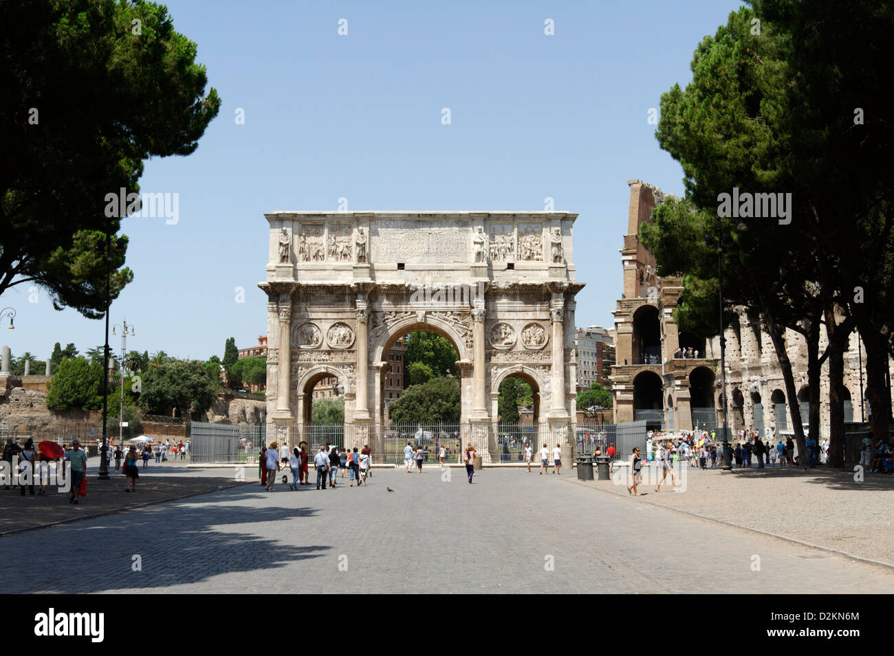 Triumphal arches of rome hi-res stock photography and images - Alamy