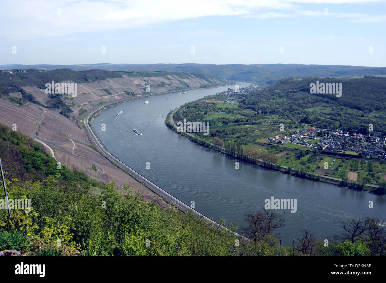 The Rhine river in Germany Stock Photo - Alamy