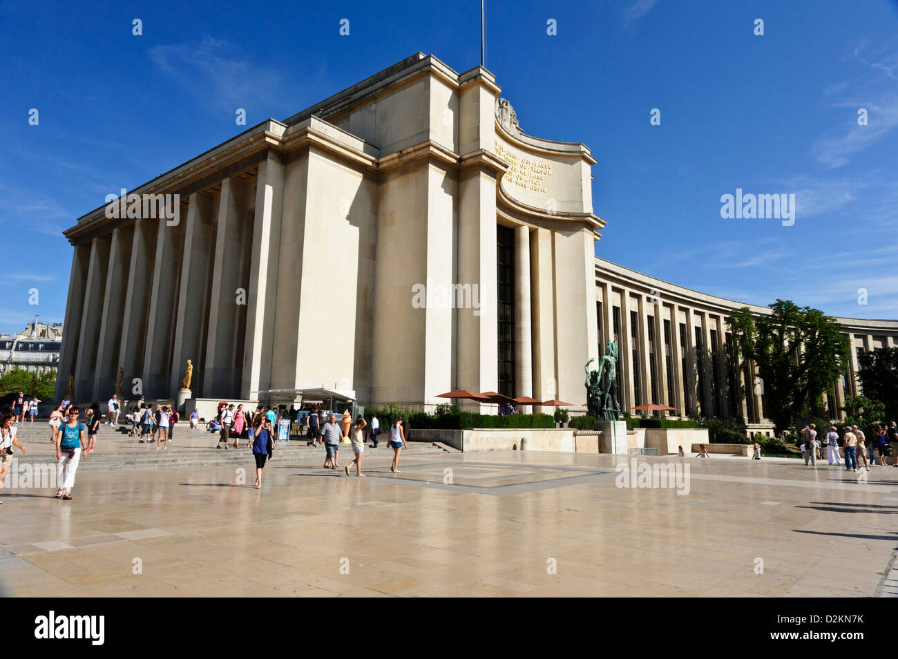 Palais de Chaillot, Paris, France Stock Photo - Alamy