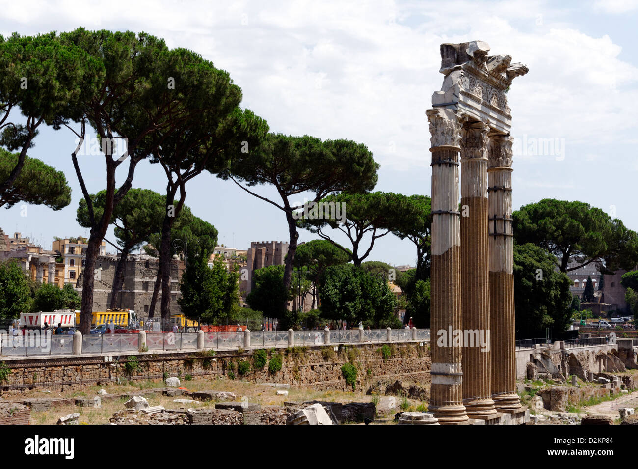 Temple of julius caesar hi-res stock photography and images - Alamy