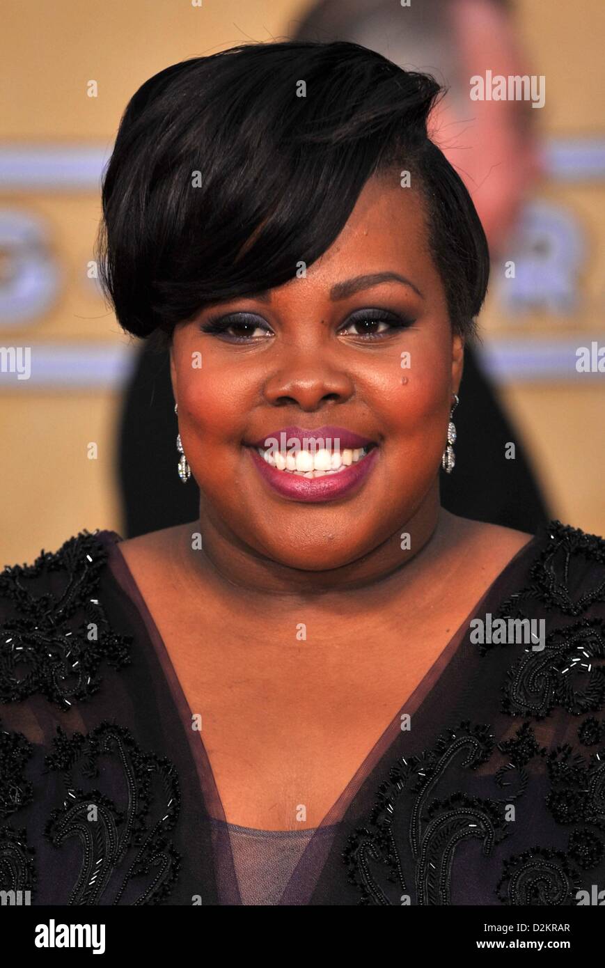 Los Angeles, California. 27th January 2013. Amber Riley at arrivals for ...
