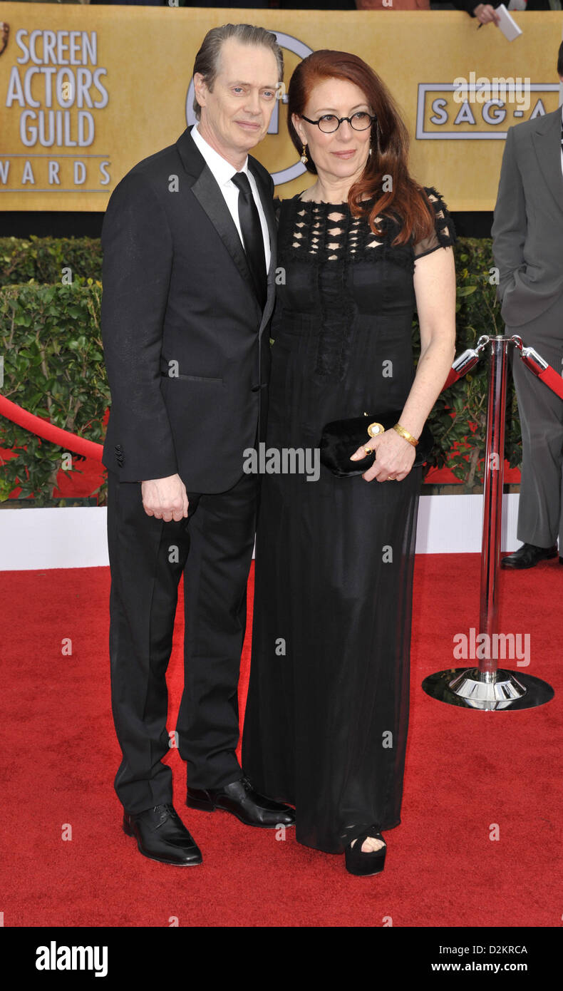 Los Angeles, California, USA. 27th January 2013. Steve Buscemi, Jo ...