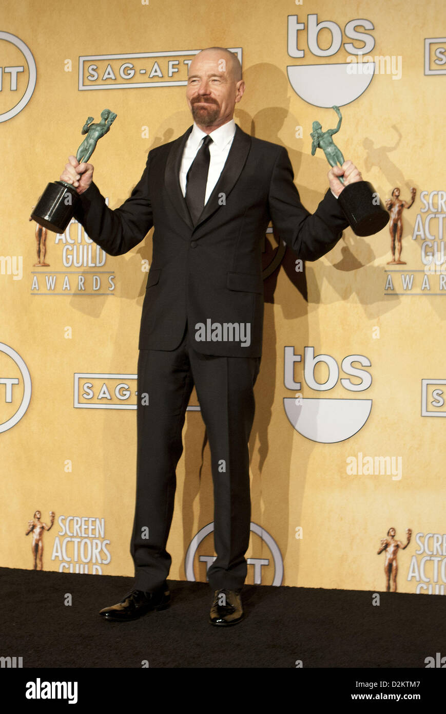 Los Angeles, California, USA. 27th January 2013. Actor Bryan Cranston ...