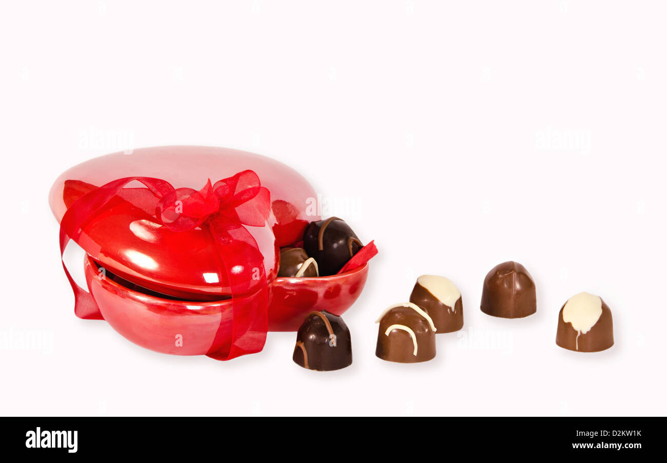 Chocolate candy candies valentine hi-res stock photography and images ...