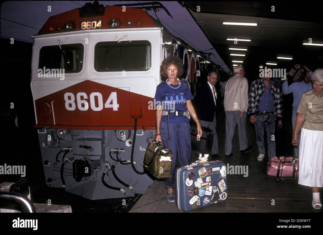 The Indian Pacific Train Australia High Resolution Stock Photography ...