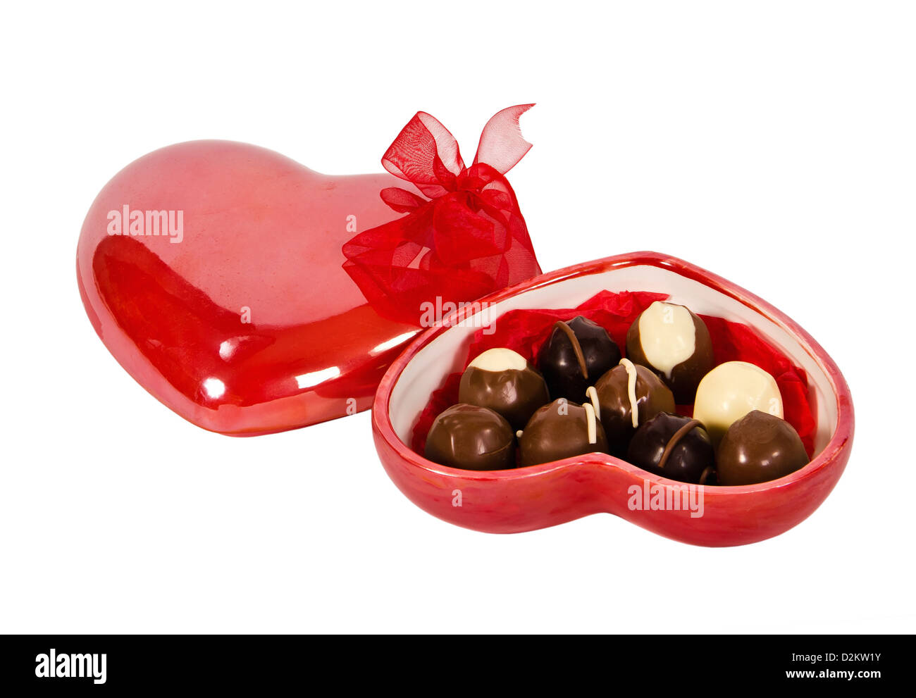 Red heart shaped candy hi-res stock photography and images - Alamy