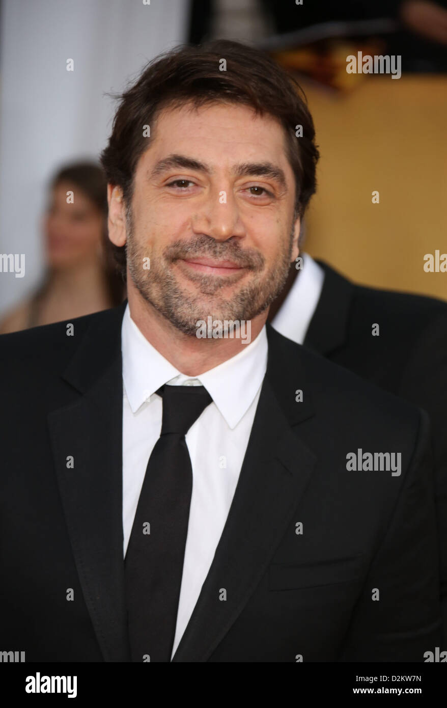 Los Angeles, USA. 27th January 2013. Spanish actor Javier Bardem ...