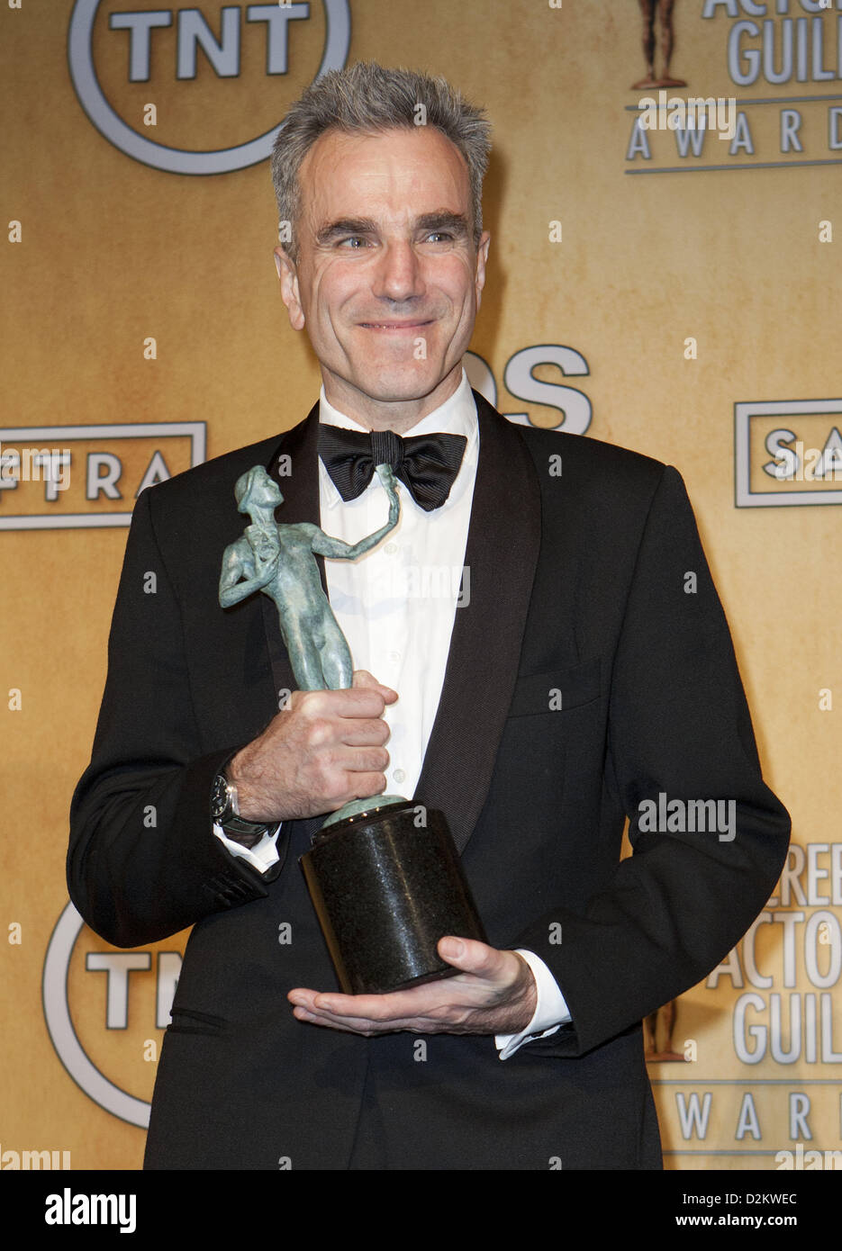 Los Angeles, California, USA. 27th January 2013. Actor DANIEL DAY-LEWIS ...