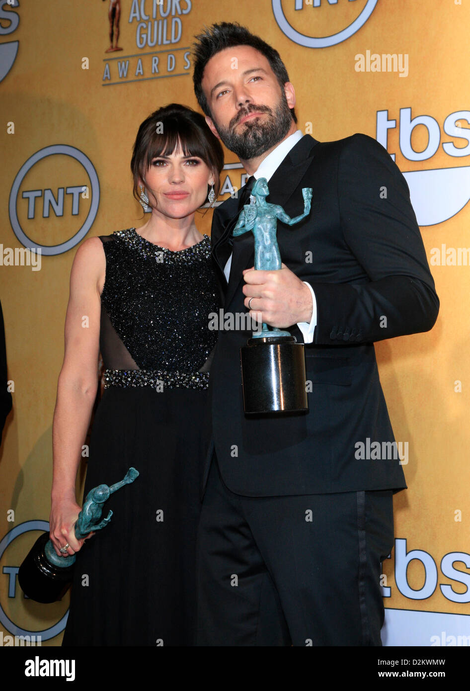 CLEA DUVALL & BEN AFFLECK 19TH ANNUAL SCREEN ACTORS GUILD AWARDS ...