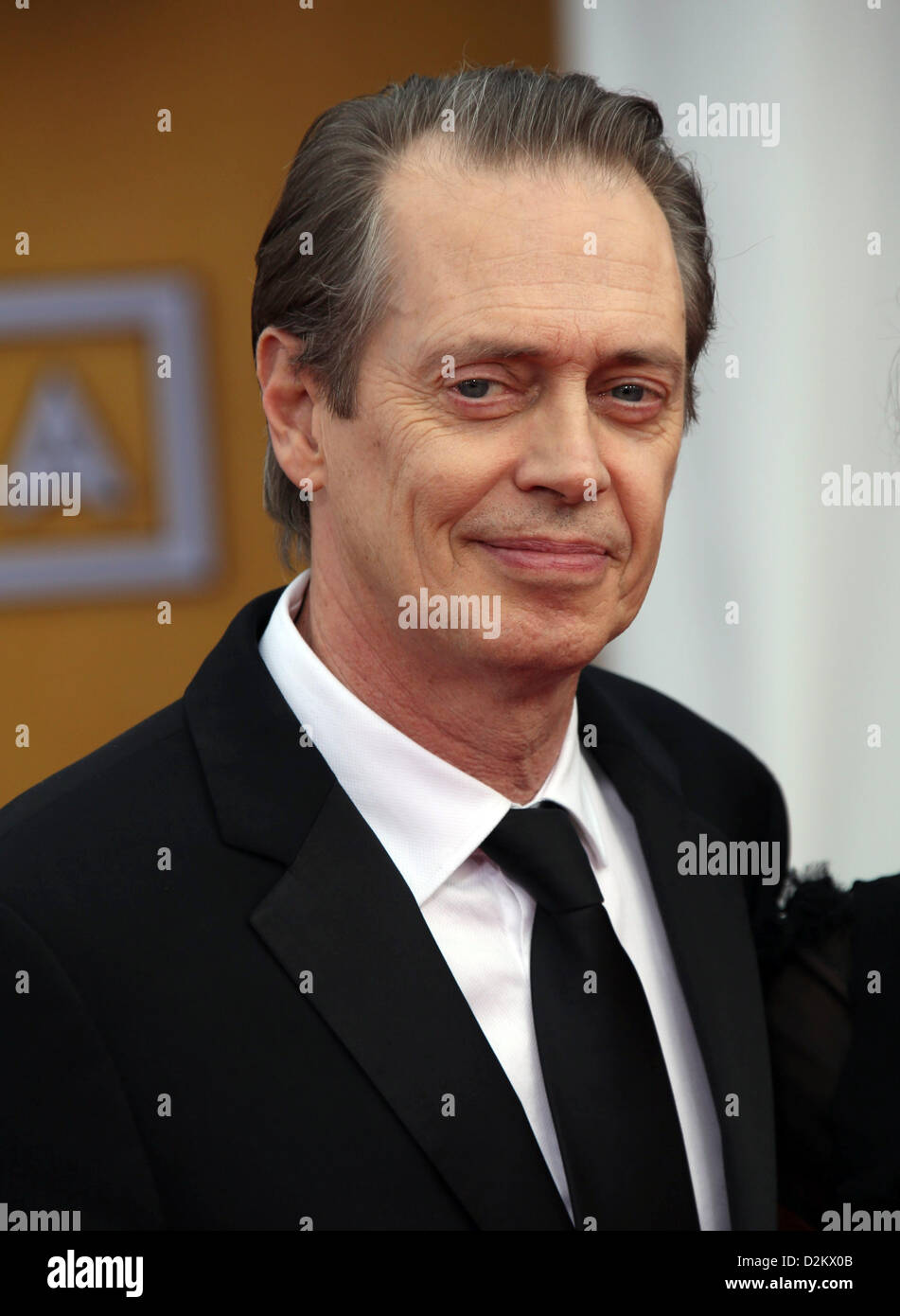 Los Angeles, USA. 27th January 2013. US actor Steve Buscemi arrives at ...