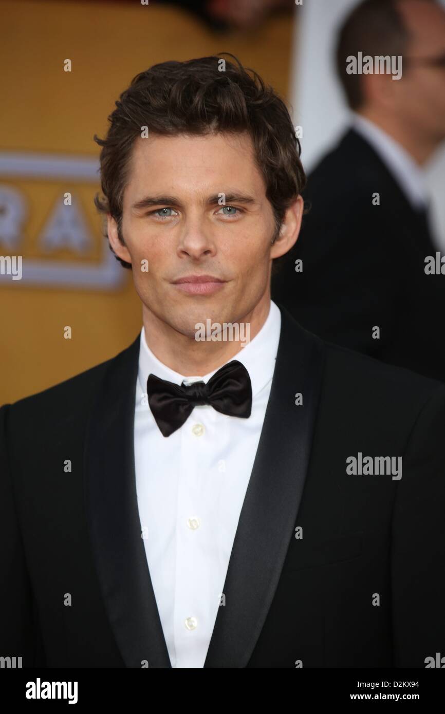 Los Angeles, USA. 27th January 2013. US actor James Marsden arrives at ...